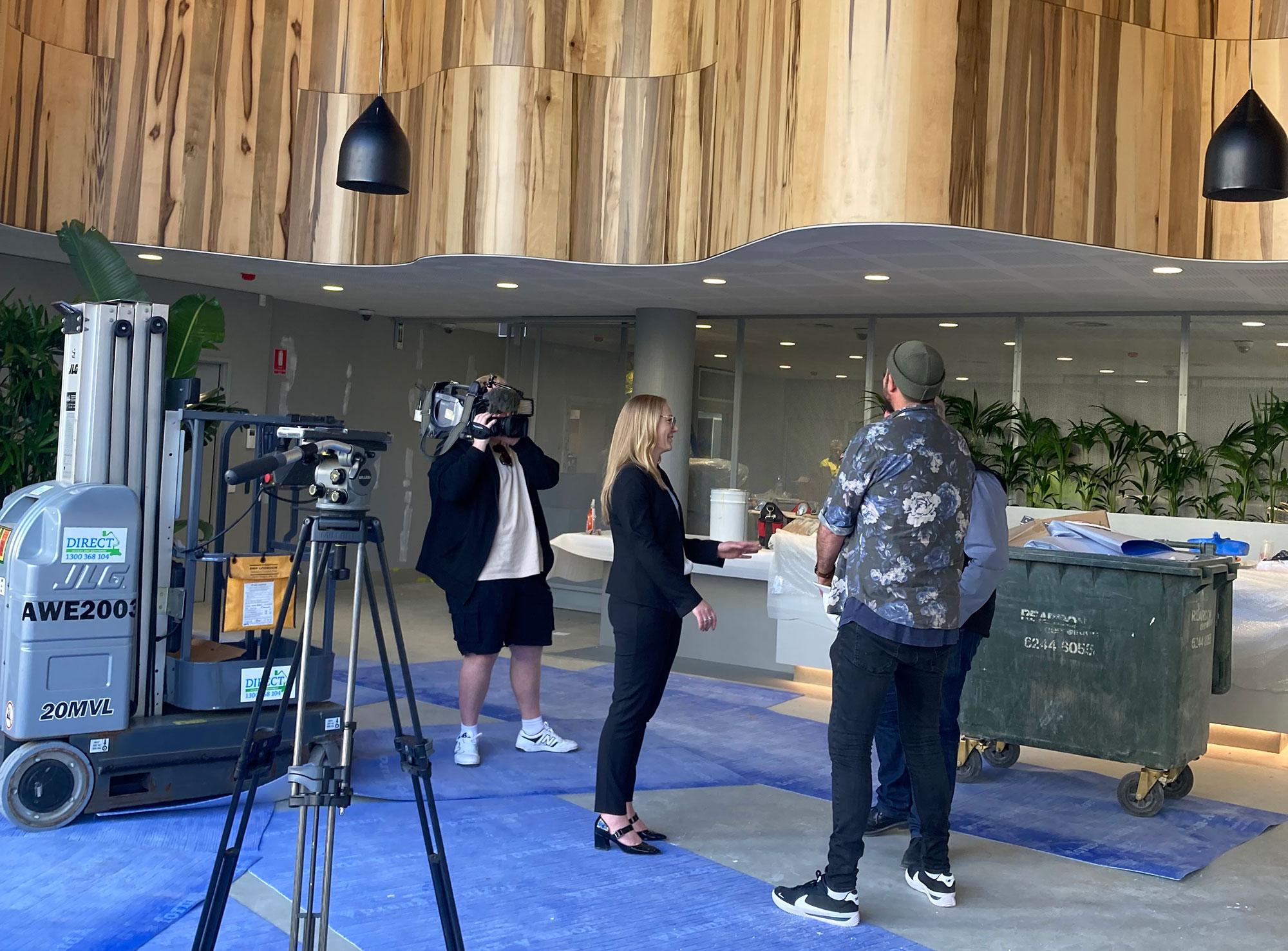 New health and wellbeing hub unveils majestic all-Tasmanian sassafras ...