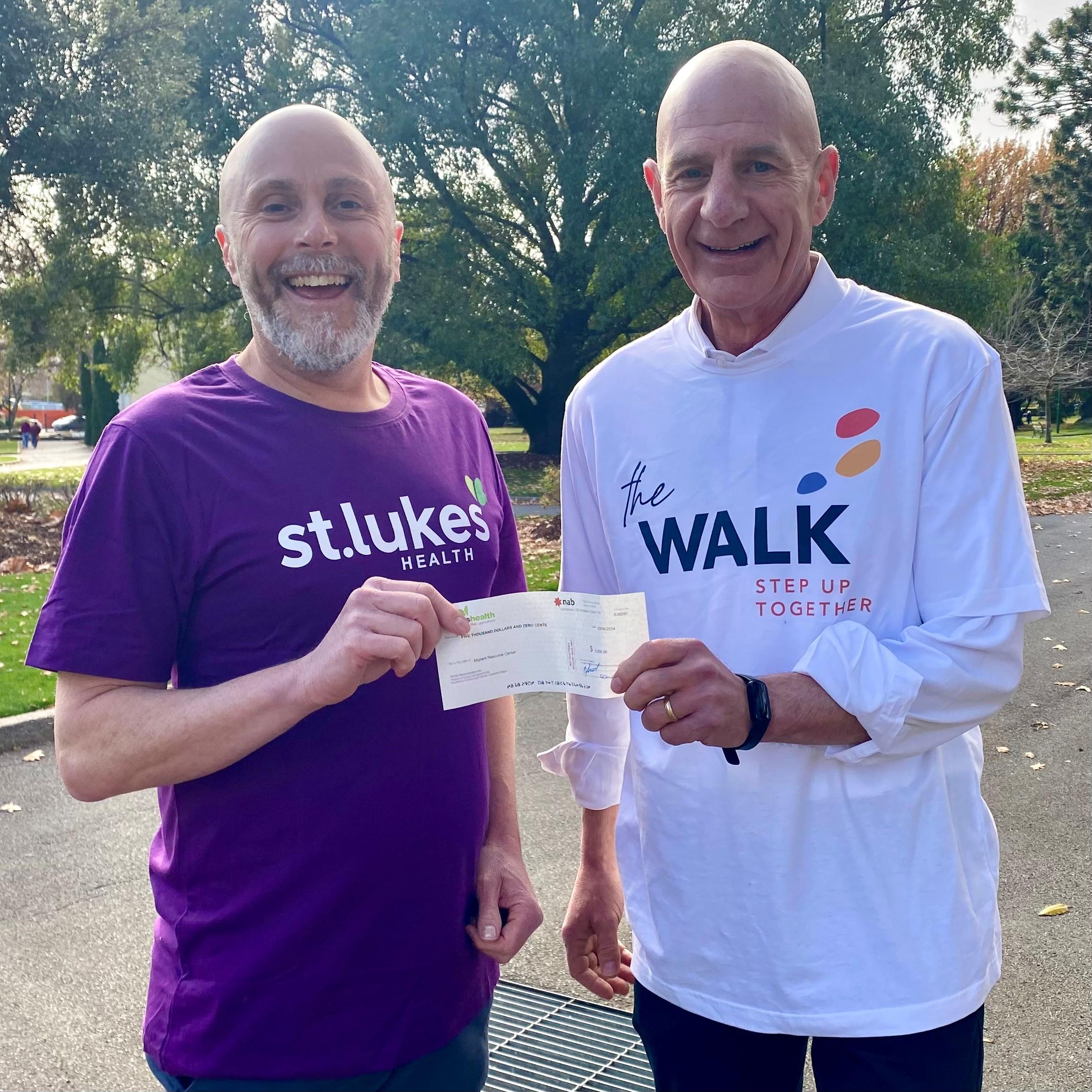 St Lukes supports The Walk with inclusion key to overall health vision